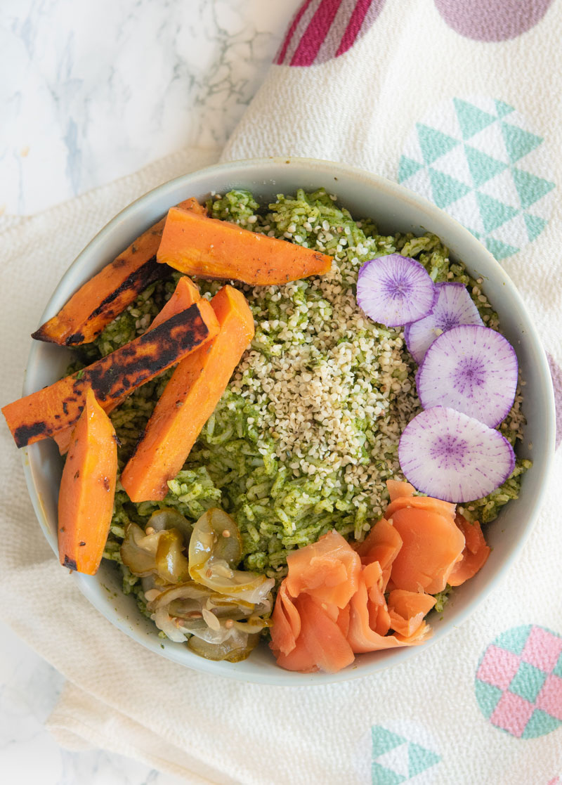 » Riz vert aux épinards et à la cardamome | Clea cuisine